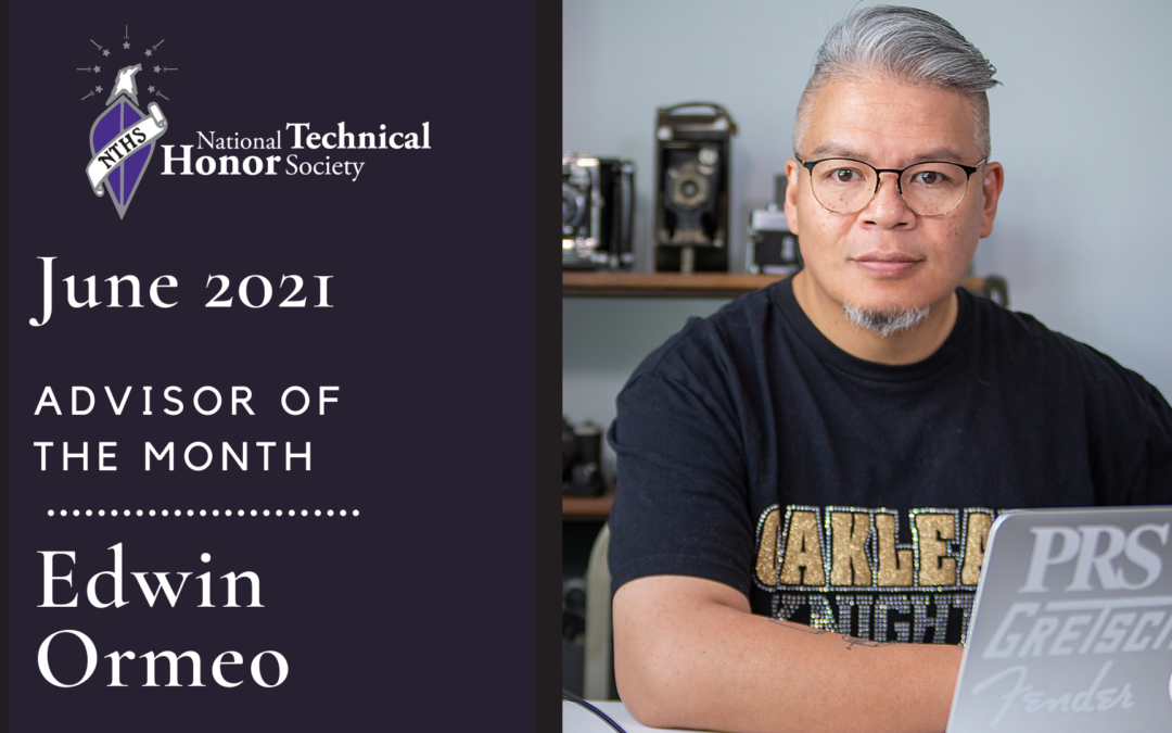 Advisor of the Month- Edwin Ormeo - NTHS
