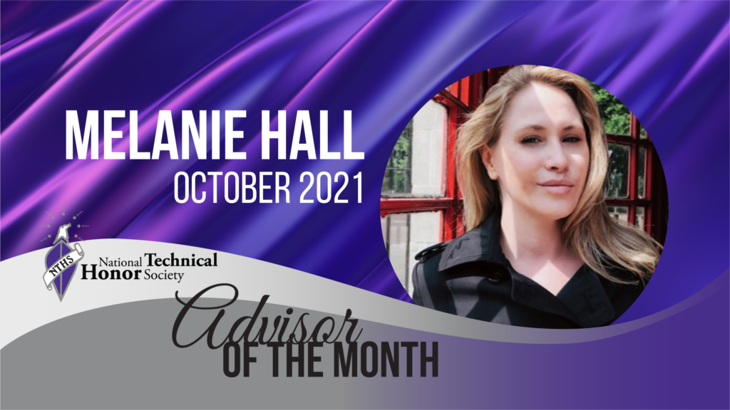 Advisor of the Month-Melanie Hall - NTHS